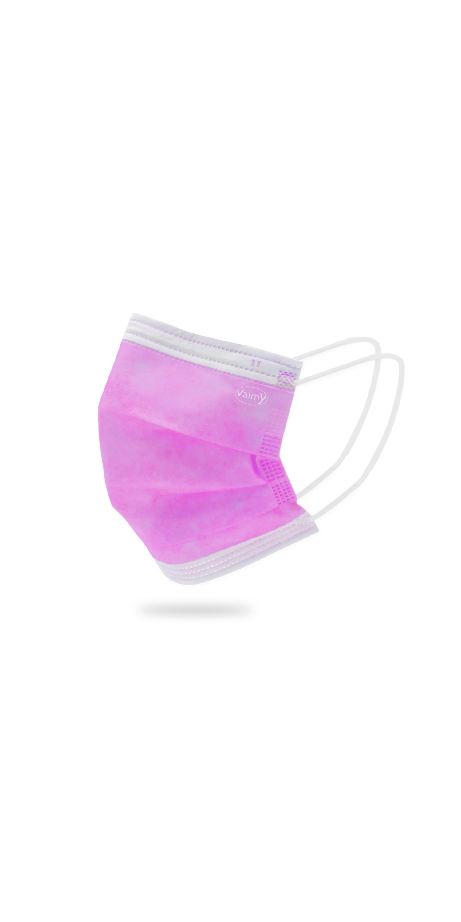 Masque SURGEOR Type IIR élastiques ROSE